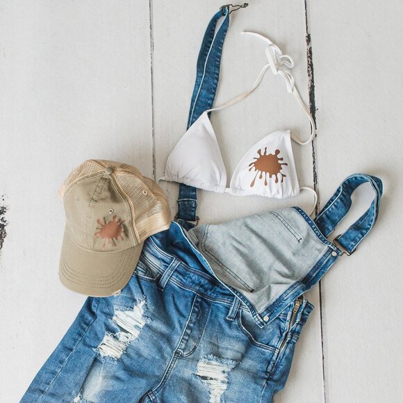 The Lost Collection | Jeans | Distressed Stretchy Skinny Overall Denim ...